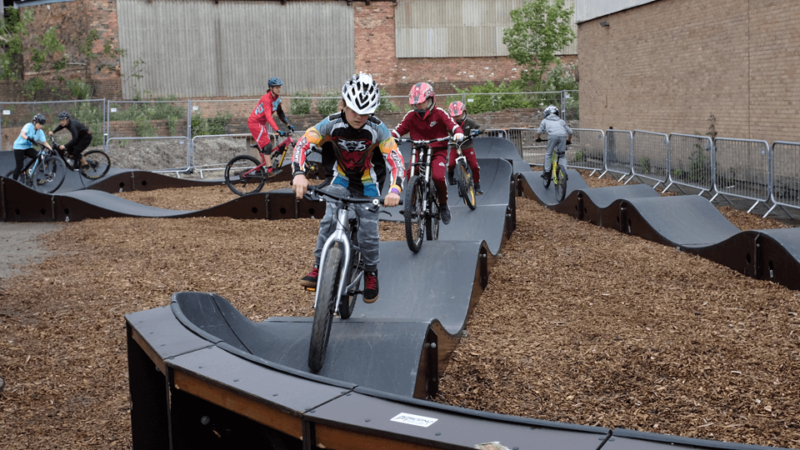 Pump Track Hire | MTB Pump track purchase | BMX Pump track purchase
