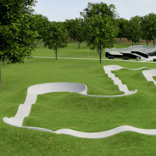 Pump Track Hire | MTB Pump track purchase | BMX Pump track purchase