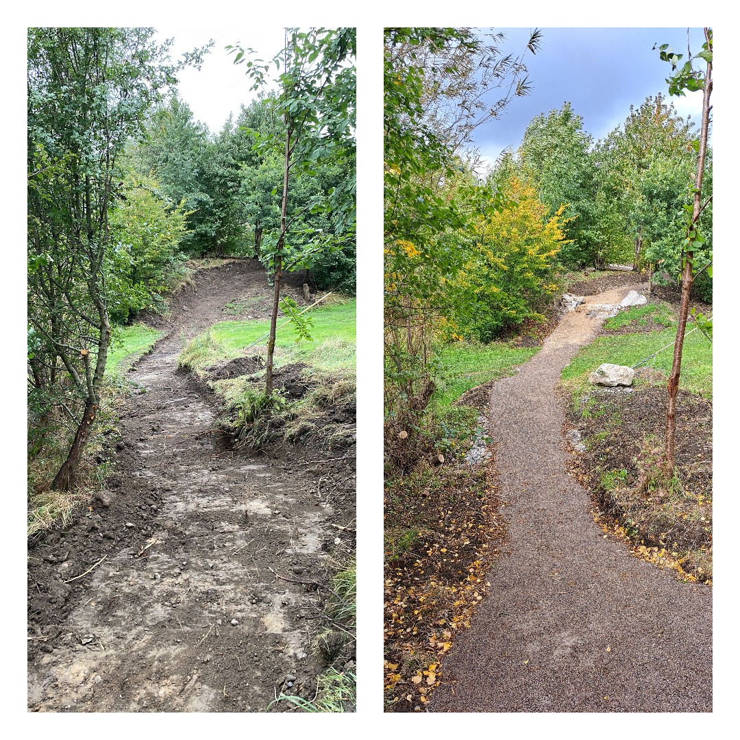 New MTB Trail Build by Dirt Factory Trail Team - Dirt Factory